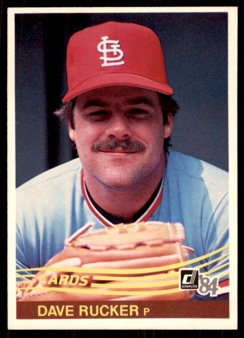 1984 Donruss Dave Rucker Baseball Cards #260 | eBay