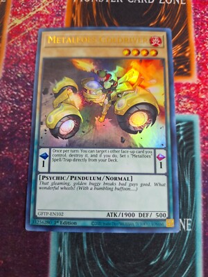 Yu-Gi-Oh! Metalfoes Goldriver GFTP-EN102 Ultra Rare 1st Edition Near ...