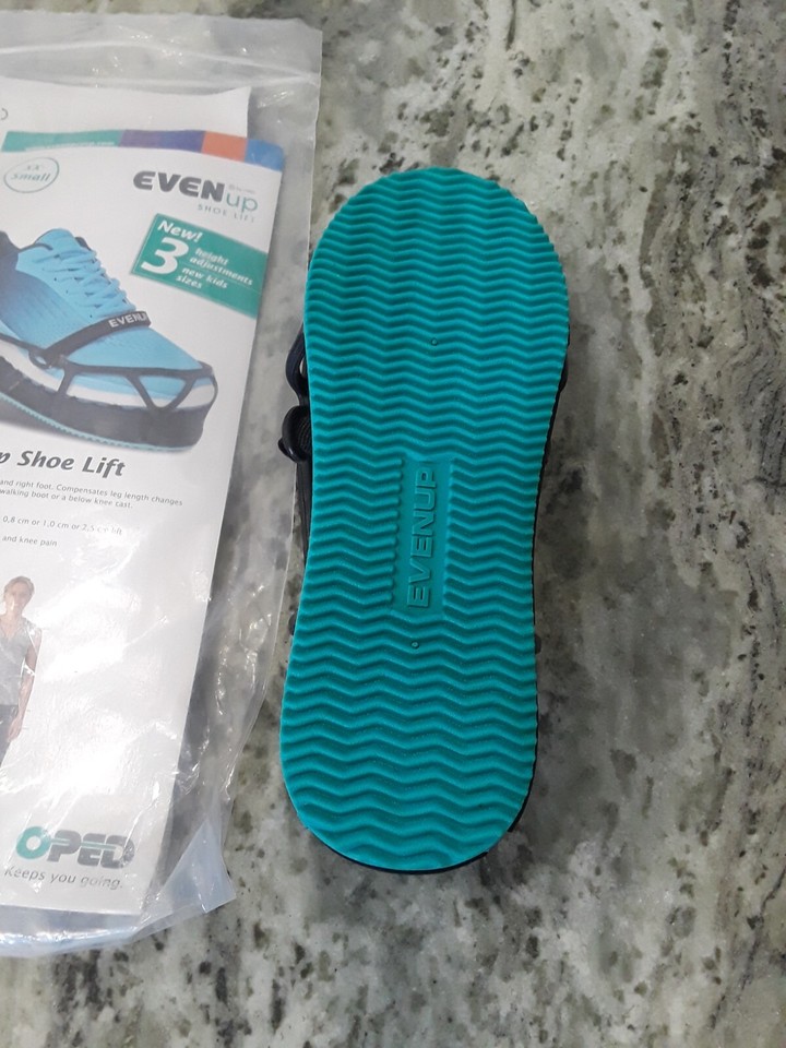 Even Up Shoe Lift Leveler Height Adjustable XX Small XXS Kids Size 13-2 ...