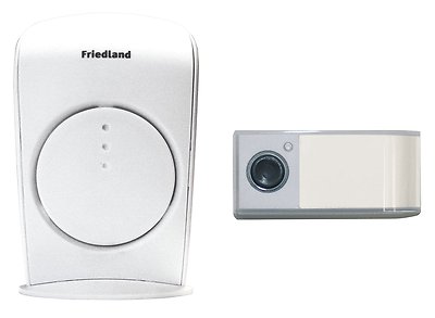 Friedland Honeywell EVO+ D3001S Wireless Doorbell Push Chime White ...