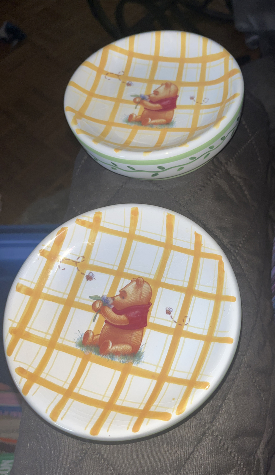 Disney Simply Pooh Series Winnie the Pooh Trinket Dish Set | eBay