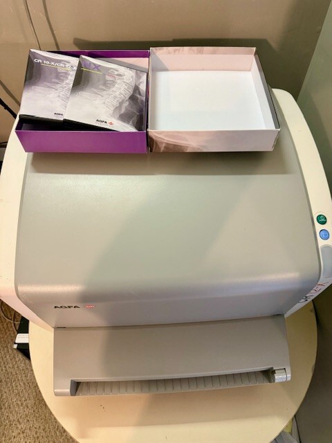 AGFA CR 12-X CR Digitizer / CR Digital System / with 7 Cassettes ...