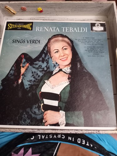 RENATA TEBALDI, SINGS VERDI,, LONDON OS 25082 VG | eBay
