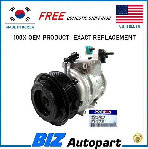 NEW OEM A/C COMPRESSOR W/CLUTCH FITS 2004-2008 KIA SORENTO 2.5L # 97701 ...