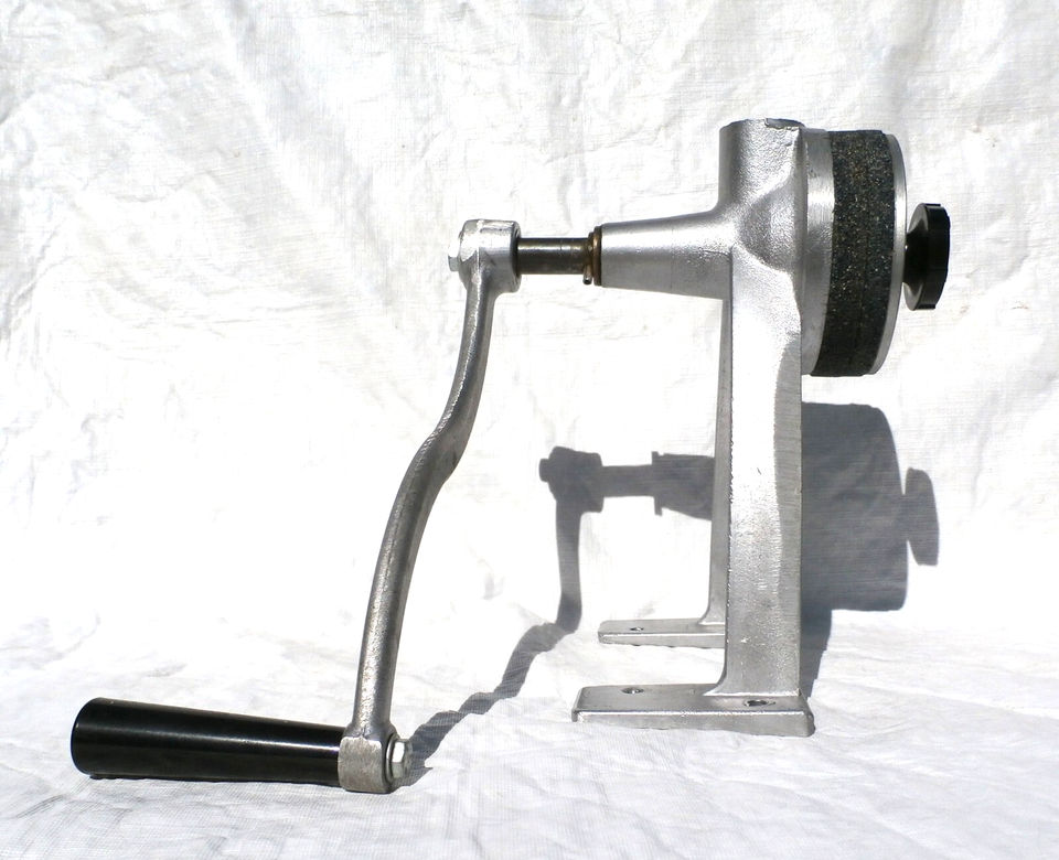 RETSEL LITTLE ARK Manual Crank Stone Grist Flour Mill Cereal Grain Corn ...