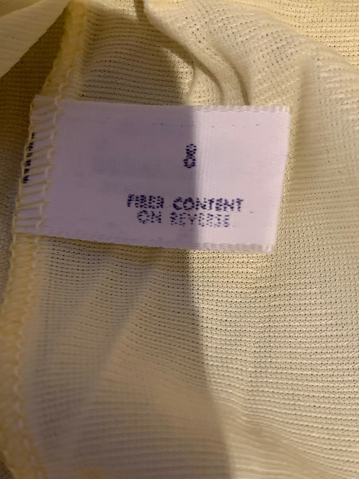 VINTAGE 1950's NYLCREST YELLOW FULL BRIEF PANTIES ~ 100% ACETATE ...