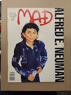 Mad Magazine March 1988 No. 277 Sad A Mad Song Parody. Box M2 | eBay