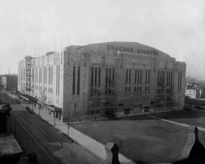 1932 CHICAGO STADIUM Glossy 8x10 Photo Bulls and Blackhawks Arena ...