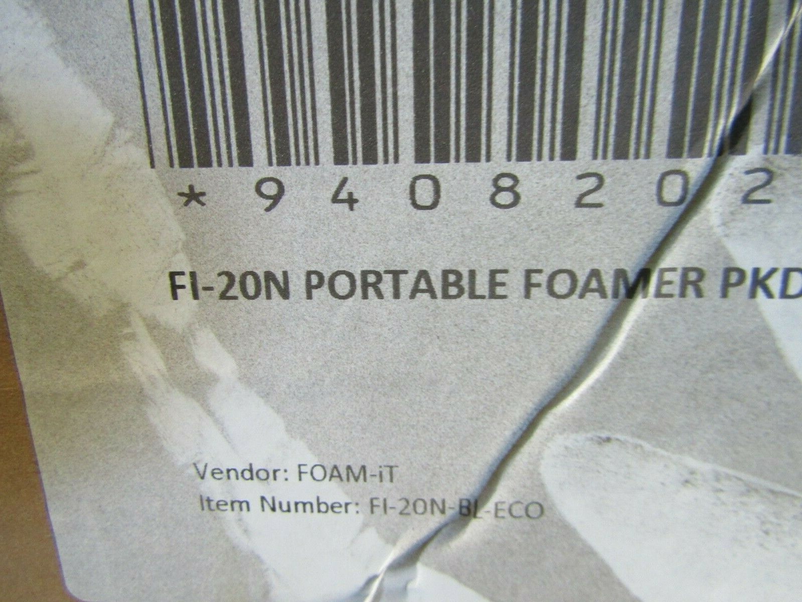 👀NEW FOAM-IT 20 GALLON COMPRESSED AIR SMART FOAM UNIT 2 GAL/MIN 30 ...