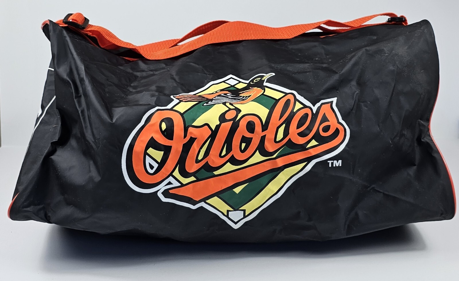 Baltimore Orioles Athletic MBNA Sponsored Duffel Gym Bag MLB | eBay