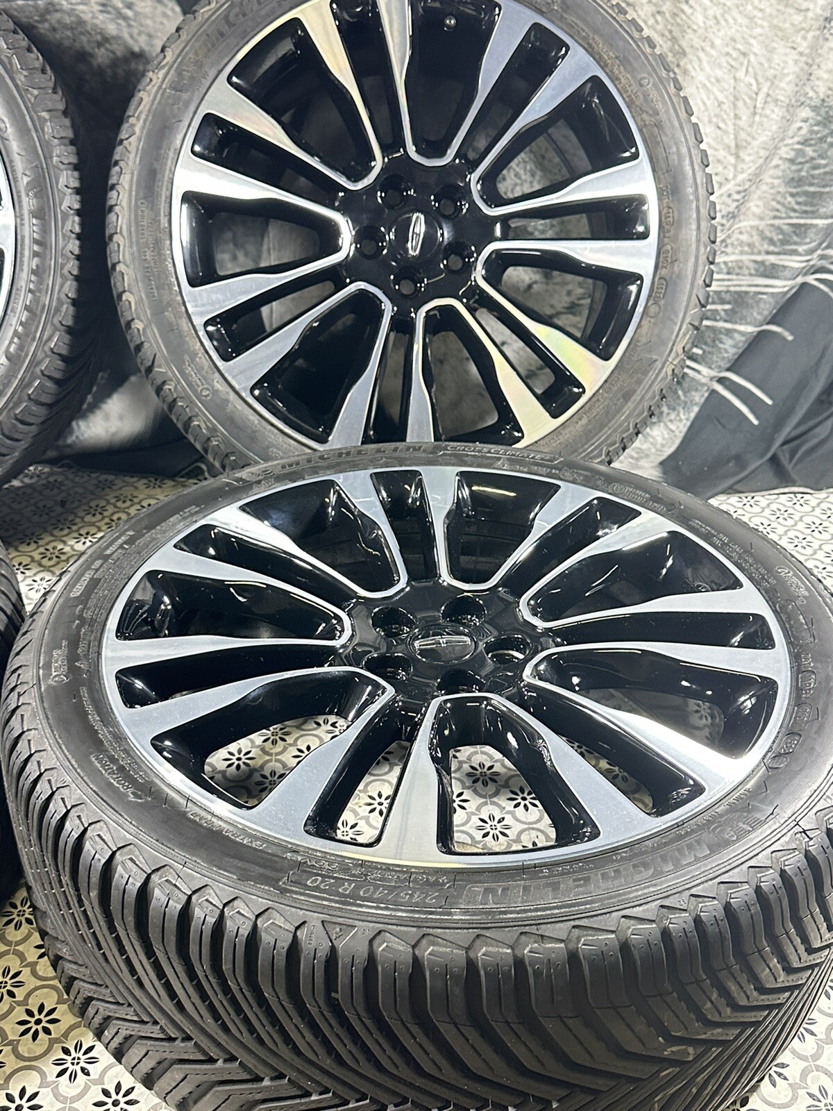 20" Lincoln Continental MKC MKX 10091 rims wheels 2017- 2021 Michelins ...