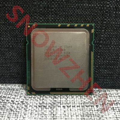 Intel Xeon E5649 CPU SLBZ8 2.53GHz 12MB 6-Core LGA1366 Processor Free ...