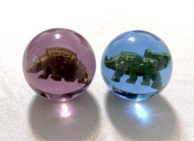 Hyakujuu Sentai Gaoranger Power Rangers Animal Crystals 2 Types Set ...