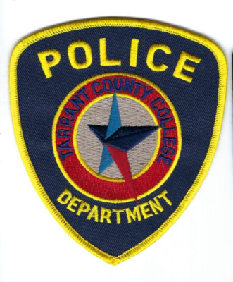 Tarrant County College TX Texas Police Dept. patch - NEW! | eBay