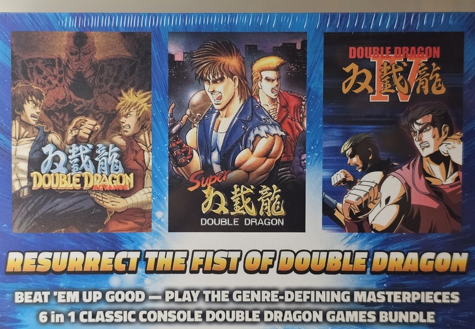 Double Dragon Collection Collector’s Edition Switch Limited Run ‘6 ...