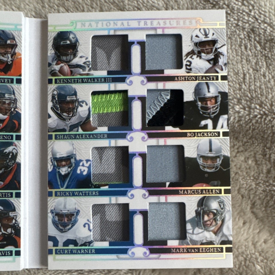 Panini 2026 NT Treasure Chest RB Booklet NFL Multi-Player | eBay