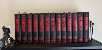 Berserk by Kentaro Miura Deluxe Editions Lot Volumes 1-14 Dark Horse ...
