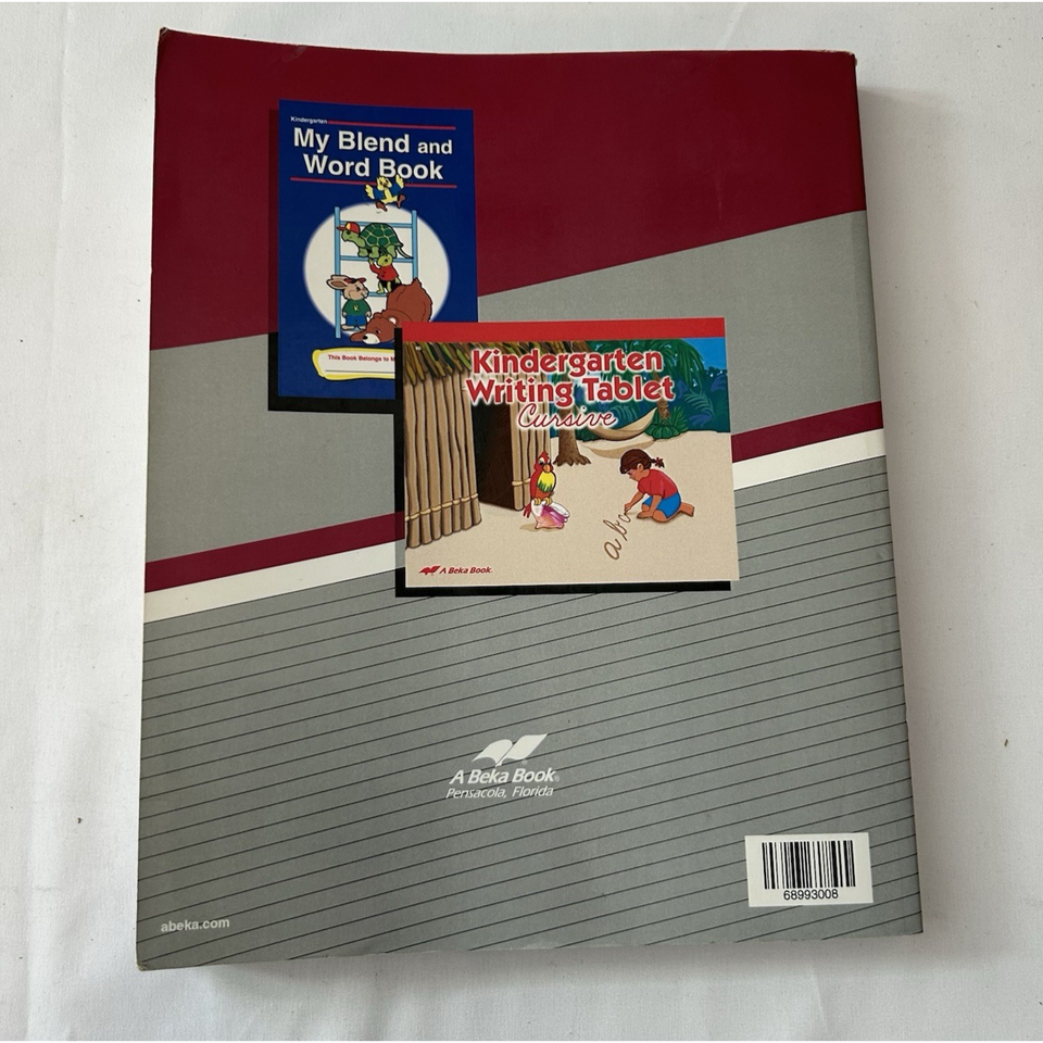 A beka Home school K5 Phonics Reading Writing Curriculum Lesson Plans ...