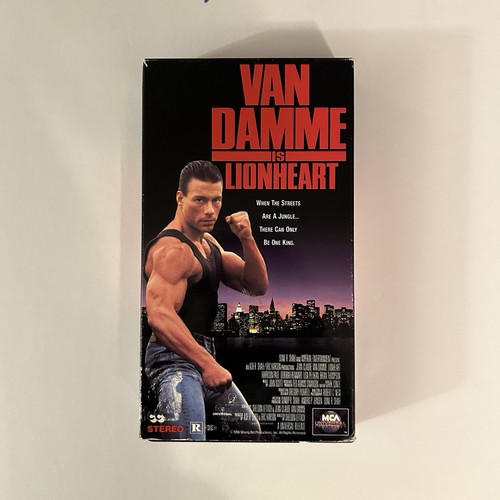 Lionheart VHS starring Jean-Claude Van Damme | eBay