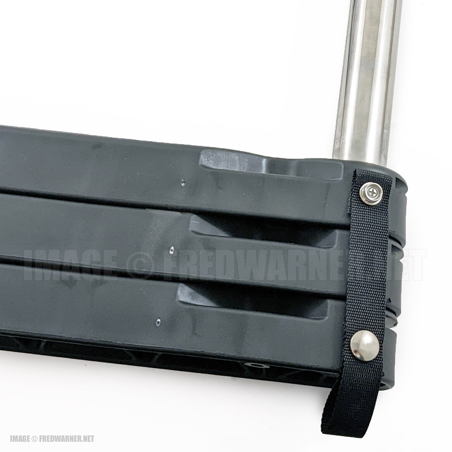 Garelick 06141:01 Stainless Telescoping Gunwale 4-Step Hook Ladder ...