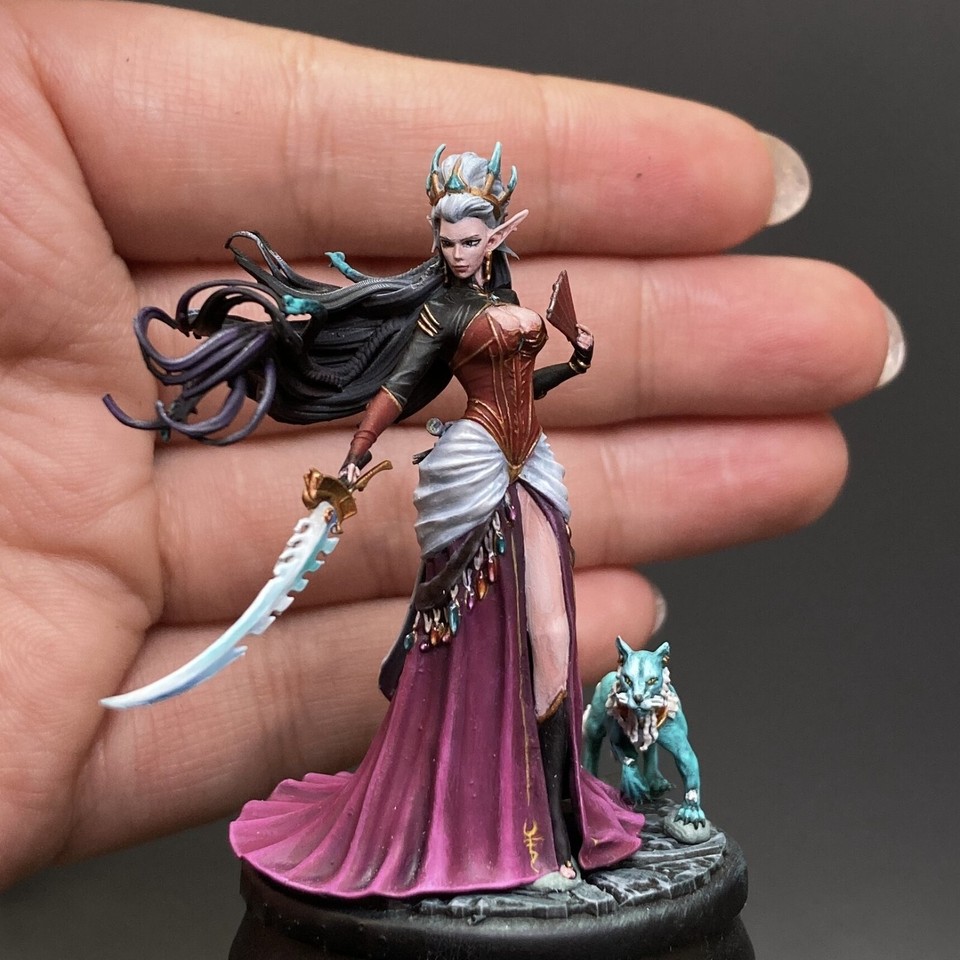 Warhammer 40K Yvraine 7cm Resin Xenos Armies Craftworlos Presale ...