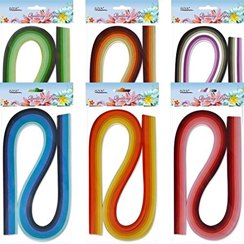 Multi-Color Quilling Strips Set 720 Strips 36 Colors 54cm Length/Strip ...