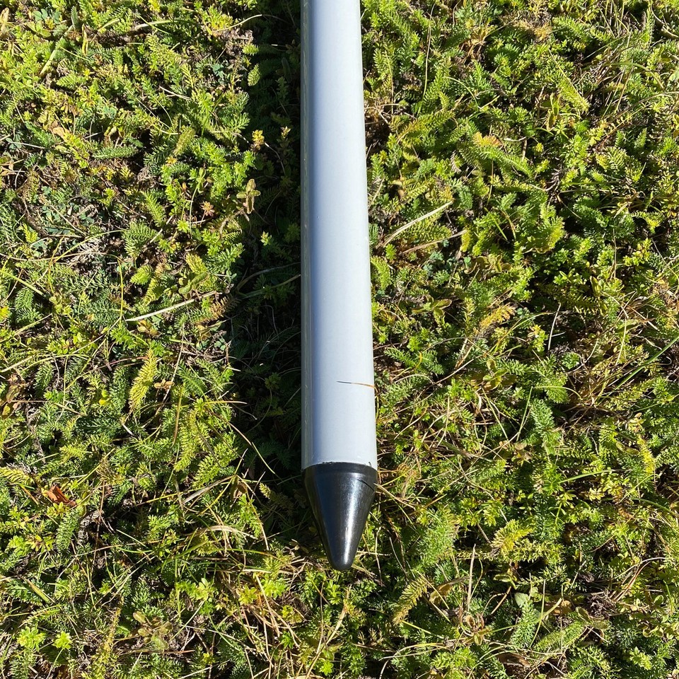 Garden Parasol Replacement Bottom Pole for Tilt Umbrella Light Grey 2cm ...