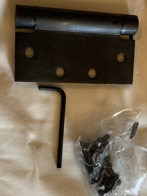 IVES 4.5 in. x 4.5 in. Full Mortise Spring Single Acting Hinge Bronze ...