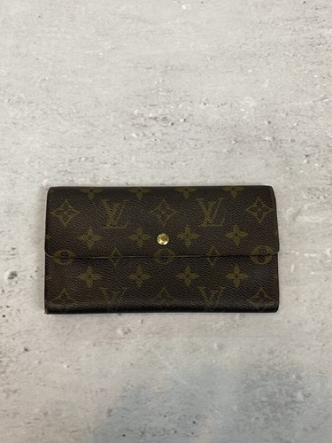 Louis Vuitton Monogram Wallet Sarah Long double-sided wallet | eBay