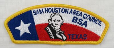 Sam Houston Area Council BSA CSP Texas YLW Bdr. [QR-455] | eBay