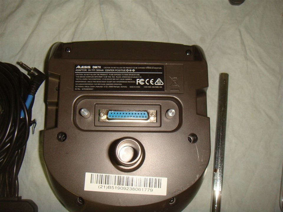 ALESIS NITRO MESH ELECTRONIC DRUM KIT WITH DM7X BRAIN/MODULE -READ! | eBay