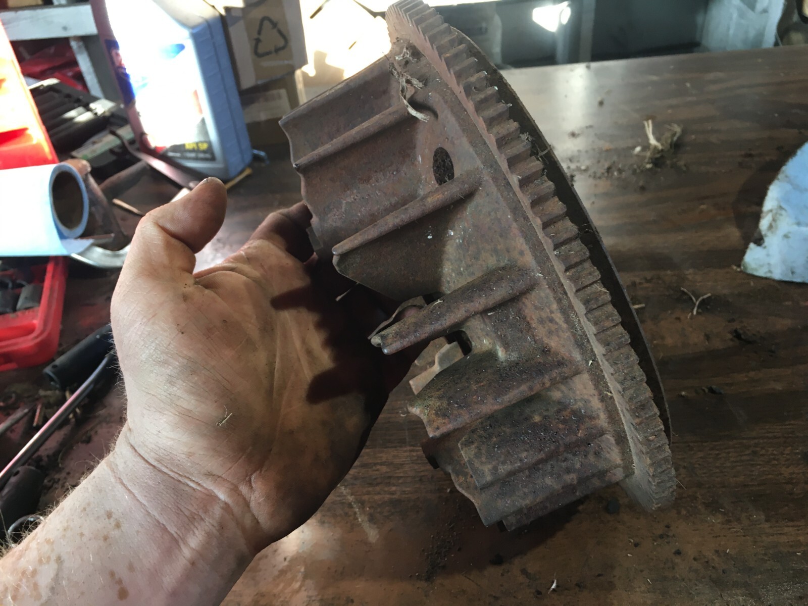 Kohler K321 K341 Engine 47 025 22-S John Deere 300 316 Tractor Flywheel ...