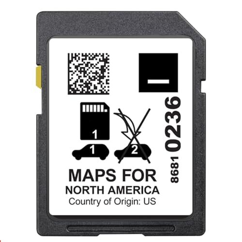 Latest 2023 GPS Navigation sd Card Map USA Fits Cadilia Chevry Buic GM ...