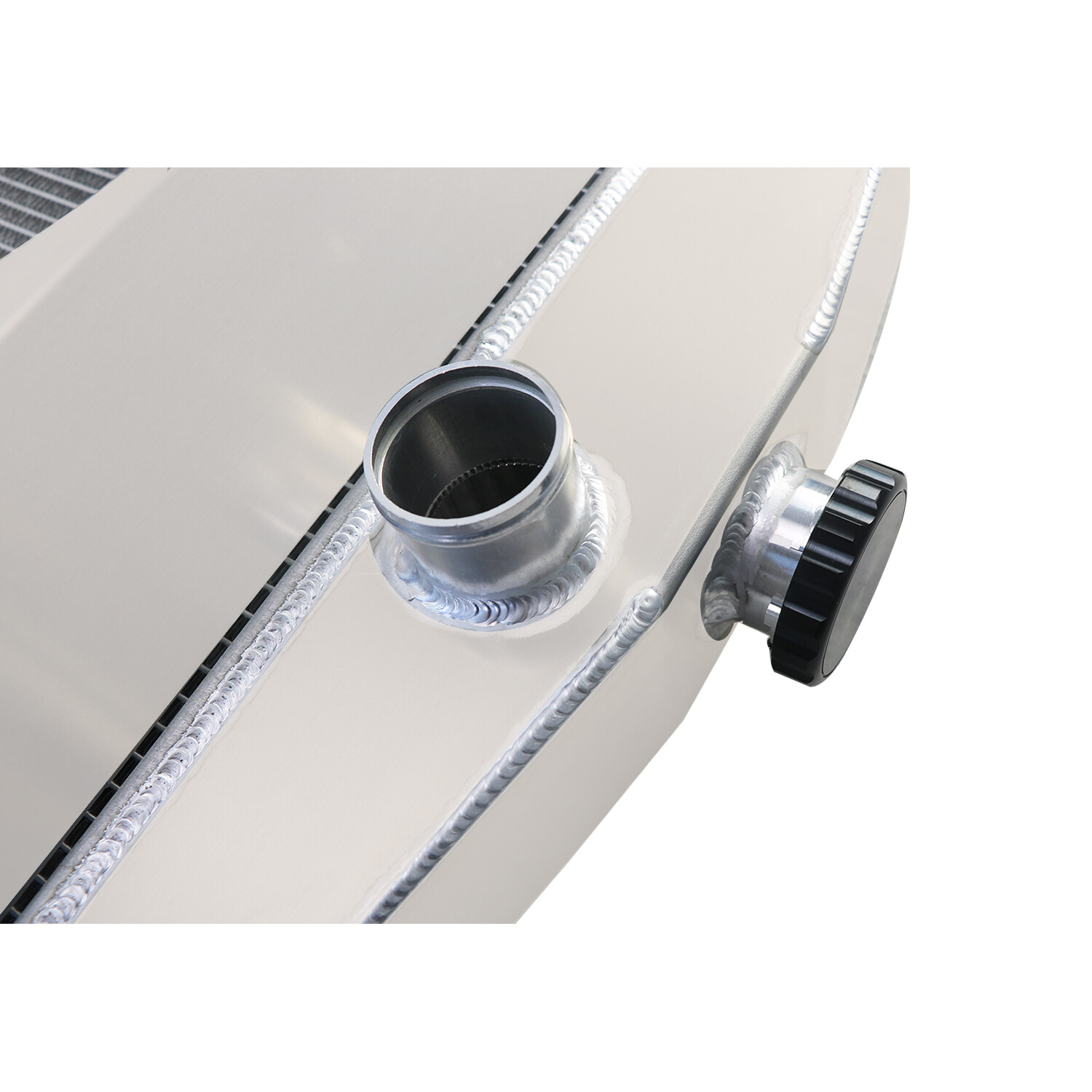 3 Row Aluminum Radiator For Oliver Tractor MFG0176 1550,1555,1600,1650 ...