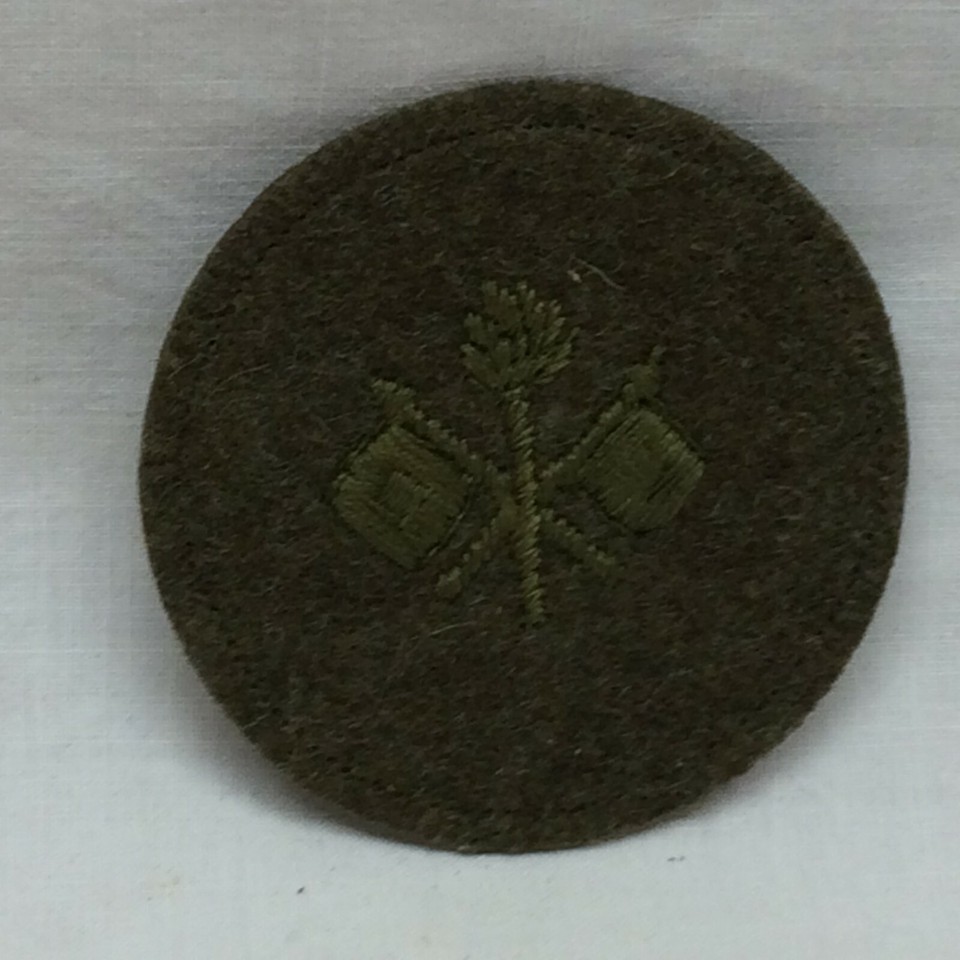 Military Patch Badge PFC Signal Corps Coastal Artillery Corps Army Felt ...