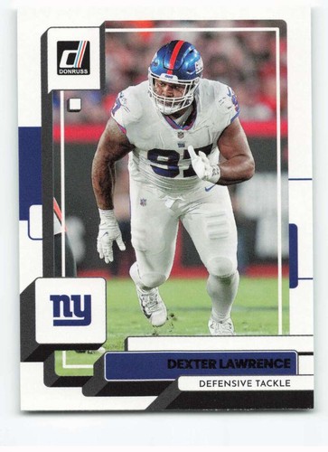 DEXTER LAWRENCE 2022 Donruss #166 NFL NY Giants ID:56795 | eBay