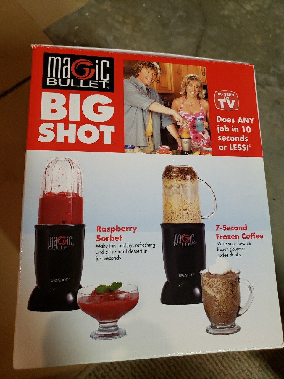 Magic Bullet Big Shot Hi-Speed Blender/Mixer | eBay