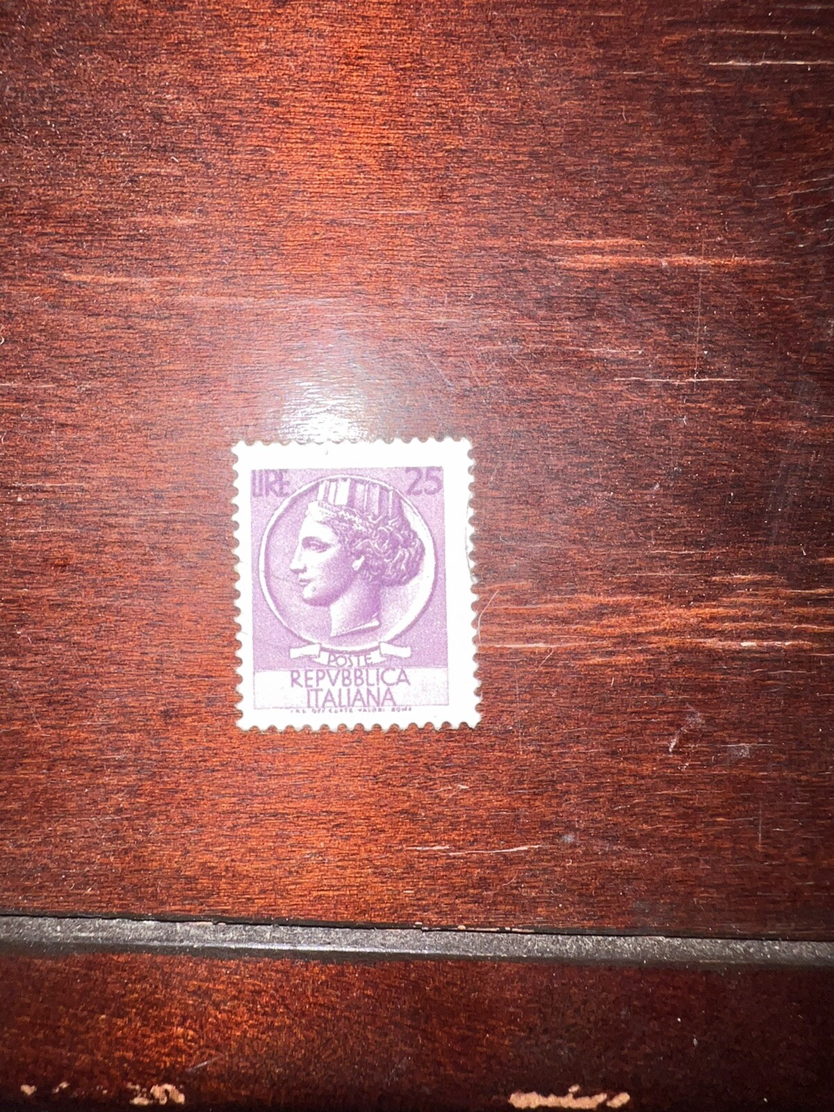 Italy, 25 Lire, Italian Postage Stamp, Poste Repvbblica Italiana, MH | eBay