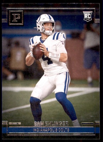 2021 Panini Sam Ehlinger Rookie Indianapolis Colts #PA-10 | eBay