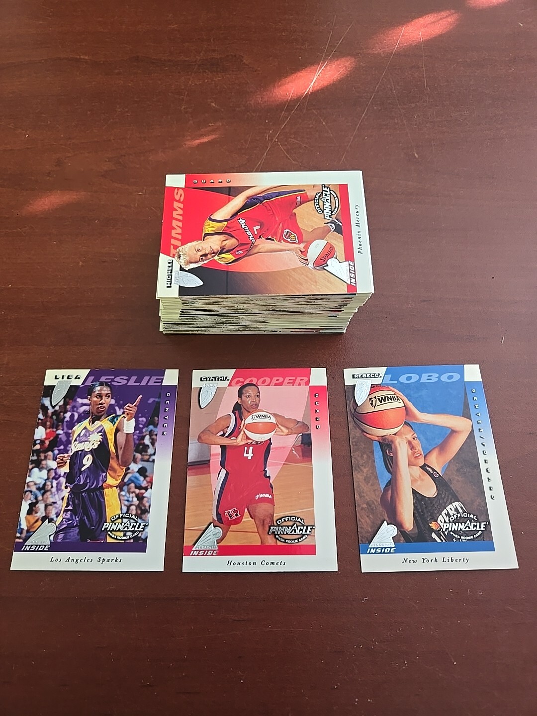 1997 WNBA PINNACLE COMPLETE INAUGURAL SEASON SET 1-81 WITH CHECKLIST | eBay