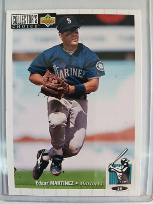 EDGAR MARTINEZ MARINERS 1994 COLLECTORS CHOICE/UPPER DECK BASEBALL CARD ...