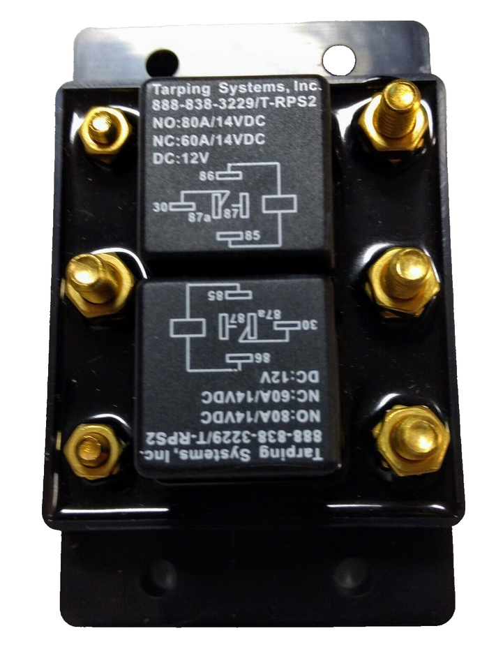 Electric Tarp Motor 12V Weather Resistant Rocker Switch Kit