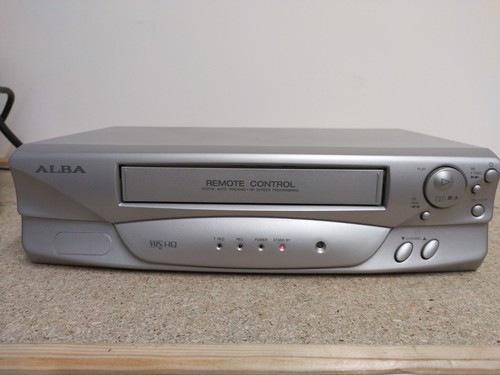 Retro ALBA VCR-6000SIL VHS Player Recorder Working - Scart included -No ...