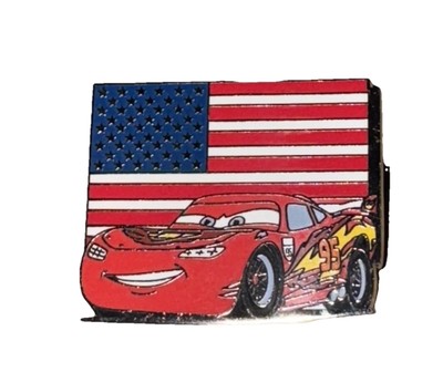 Patriotic Lightning McQueen America Flag USA Cars 2 Pixar Mystery ...