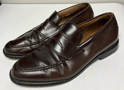 Allen Edmonds Randolph Men’s Shoes Slip On Penny Loafers 10 E Dark ...