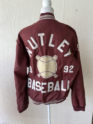 1992 Vintage Nylon track jacket Made In USA Nutley Baseball West Wind ...