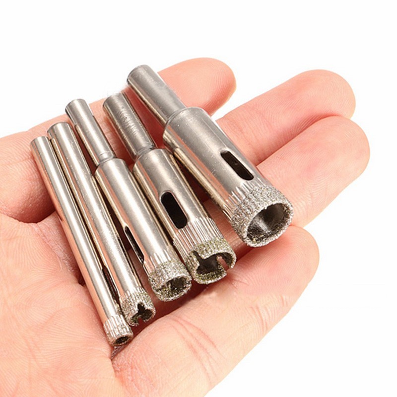 5 pièces 5 mm-12 mm scies à trous diamantés ouvre-borets marbre ...