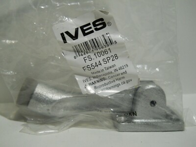 Lot of 2 New Ives FS544 SP28 4" Aluminum Finish Steel Kick Down Door ...
