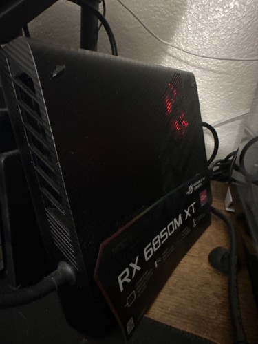 ASUS ROG XG Mobile eGPU Dock AMD Radeon RX 6850 XT 12GB GDDR6 Graphics ...
