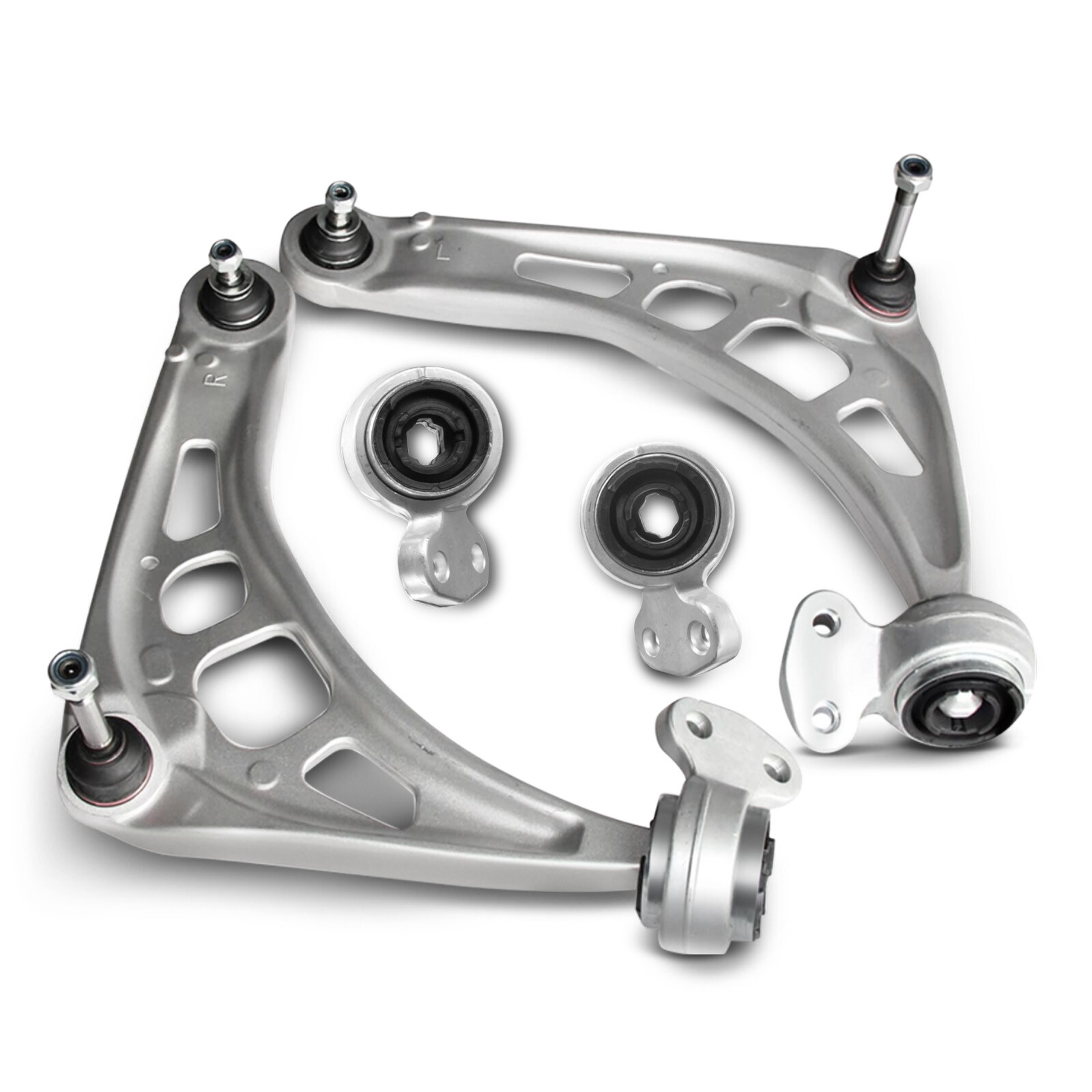 4x Front Lower Control Arms and Bushes for BMW E46 316i 318i 323i 325i ...